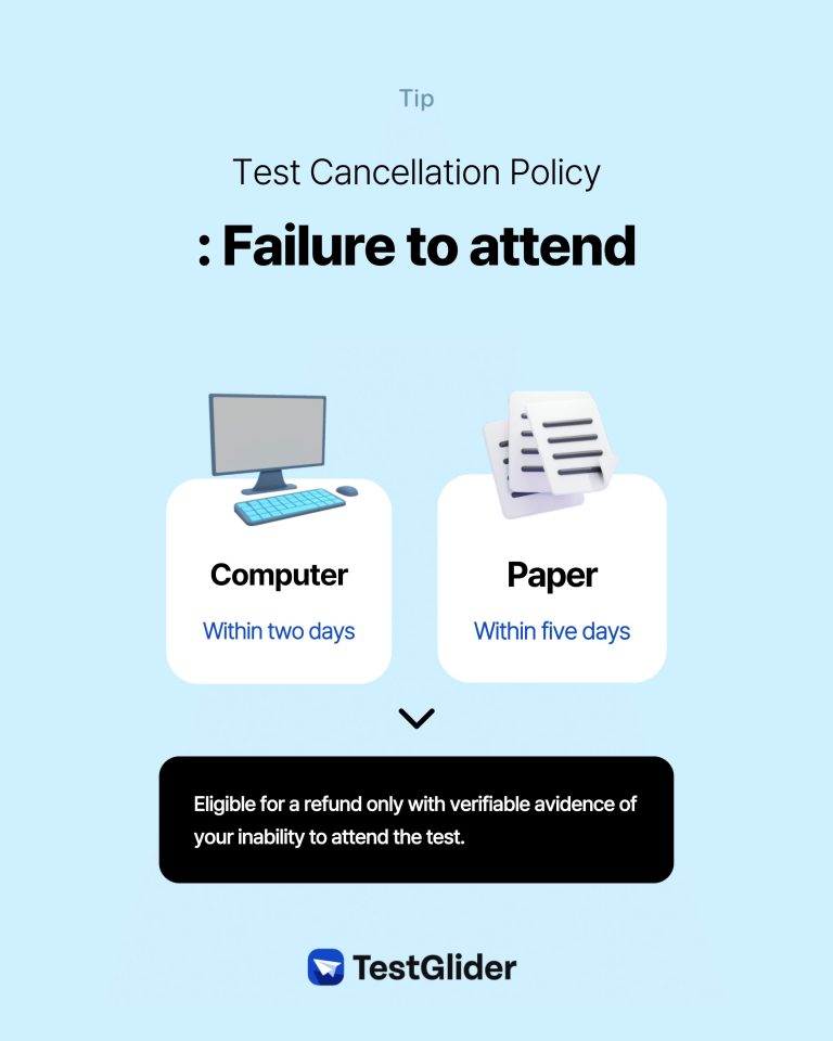 IELTS Exam Cancellation and Postponement Costs Overview - TestGlider